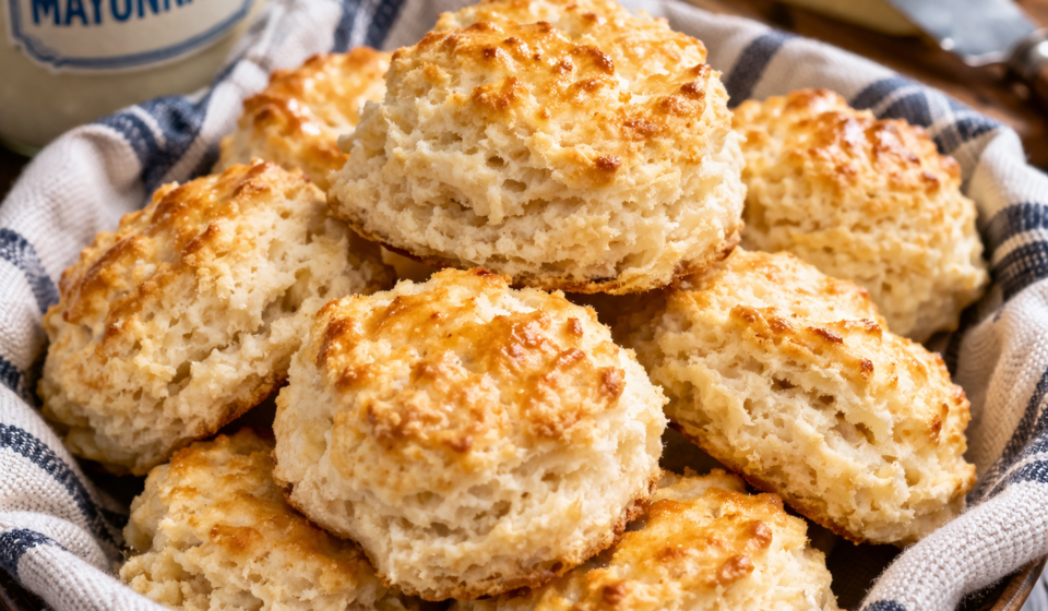 Old-Fashioned Mayonnaise Biscuits (3 Ingredients & Foolproof ...